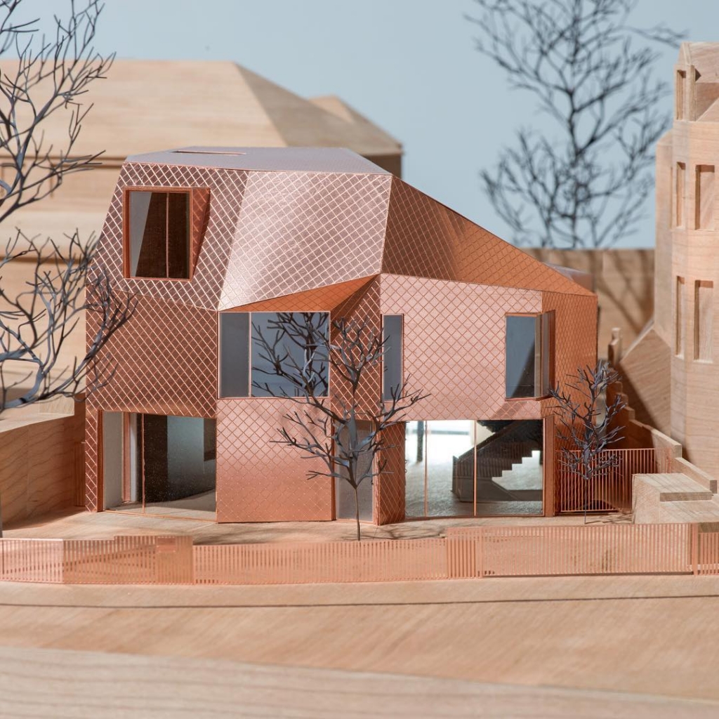 ‘Mesh House’ model for Alison Brooks Architects. - Base Models