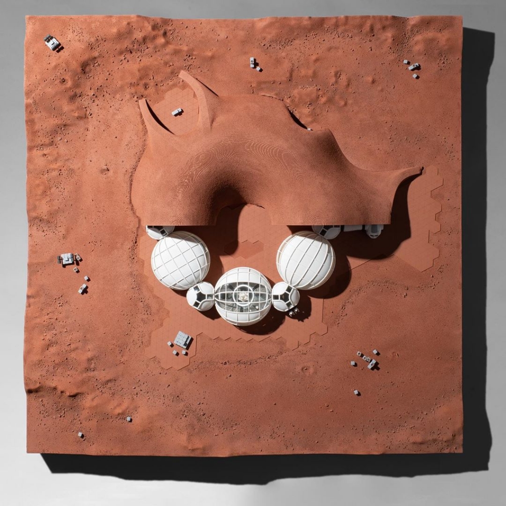 Mars Habitat - featured this week in C4 Sunday Brunch! - Base Models